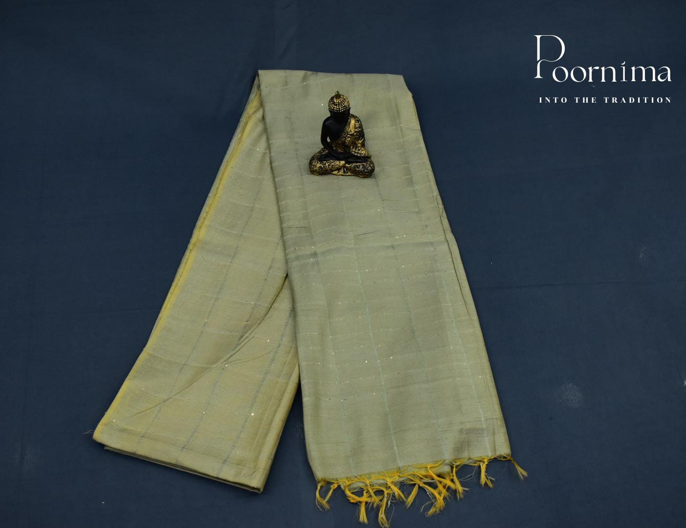TUSSAR SAREE WITH YASH COLOUR – POORNIMA PRINTS